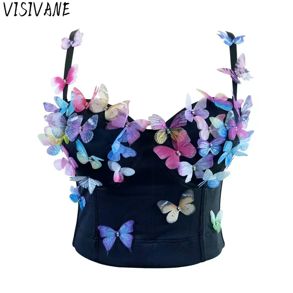 Summer Sexy Party Club Stage Show Streetwear Tees Camis Women Clothing ...