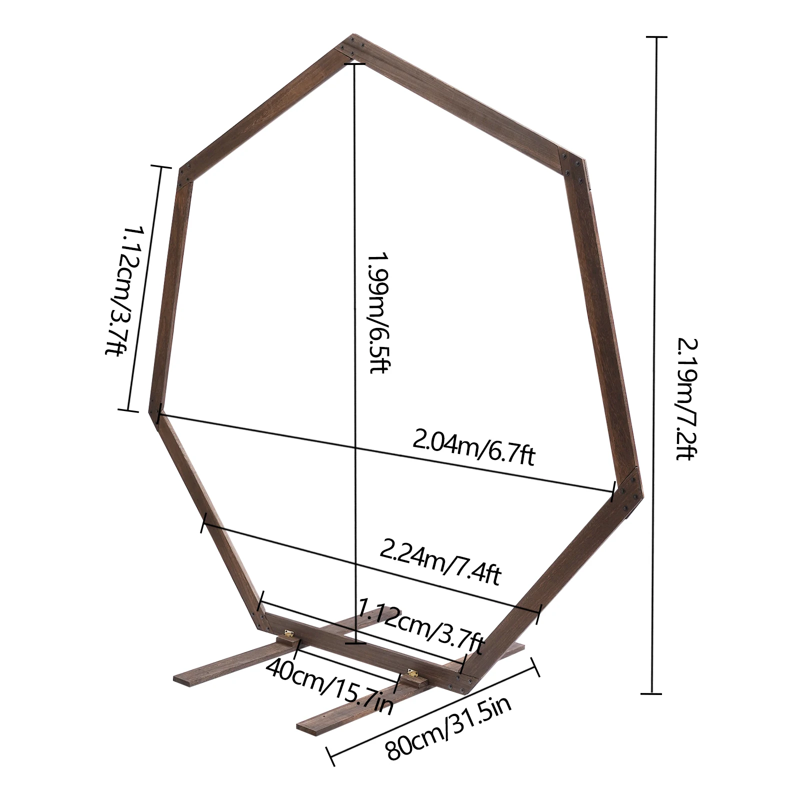 Octagon wedding arch plans 60 photos - Astyledwedding.com