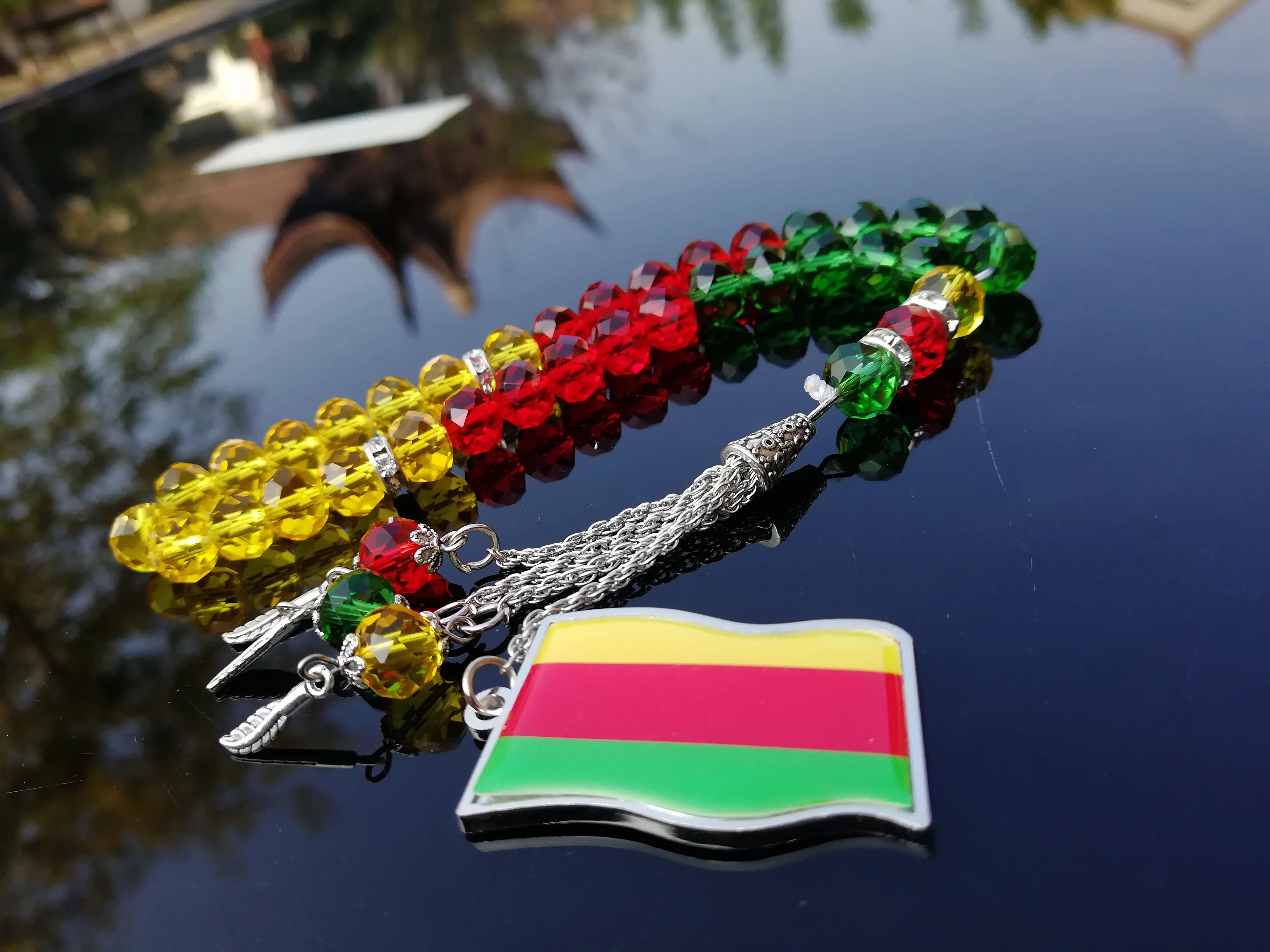 Kurdish-Necklace-Flag-Prayer-Beads-Koerdische-Tasbih-Kurdistan-Map ...