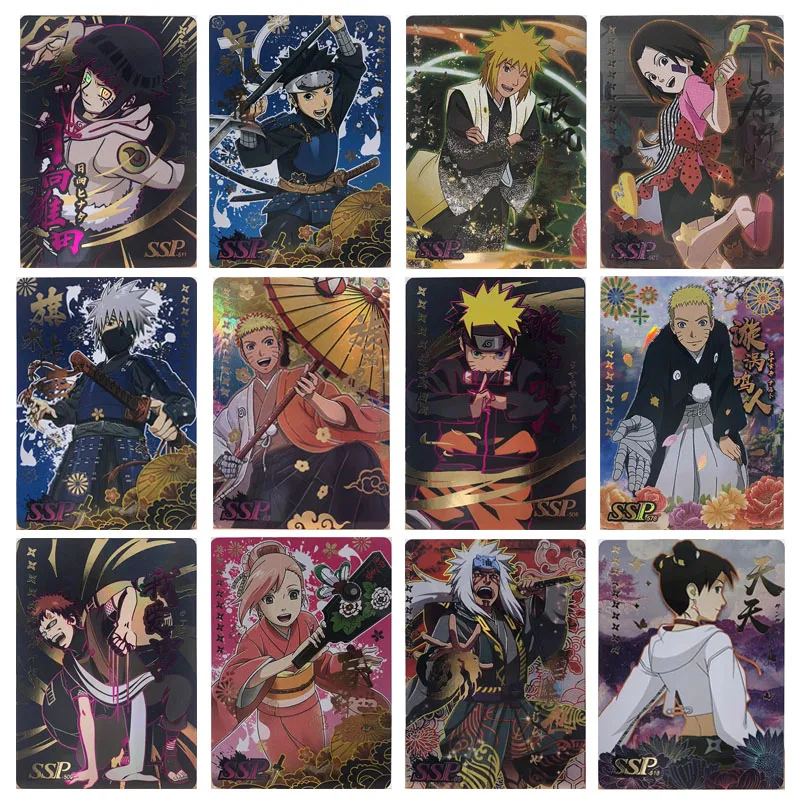 NARUTO SSP Cards Anime Uzumaki Naruto Hyuga Hinata Hatake Kakashi ...