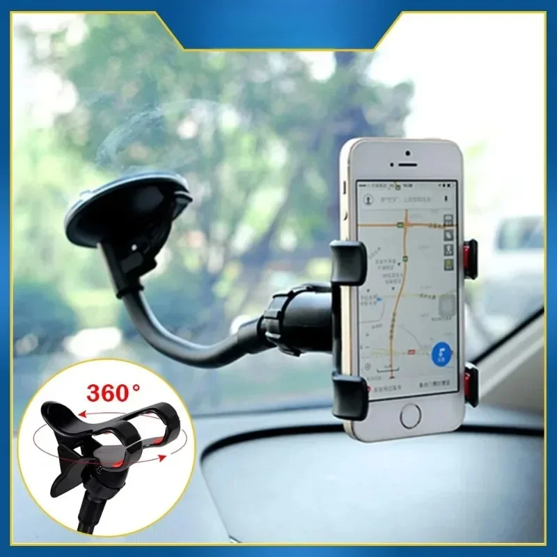 360-Rotating-Car-Phone-Holder-Universal-Windshield-Dashboard-Mount ...