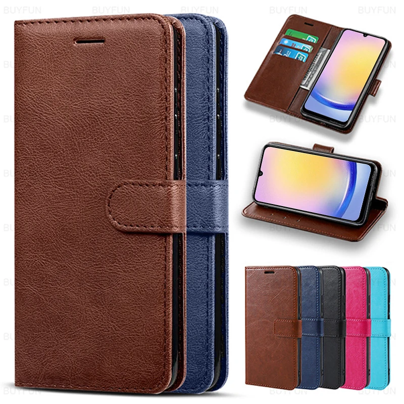 Sumsung A05S Case leather flip wallet stand Coque For Samsung Galaxy ...