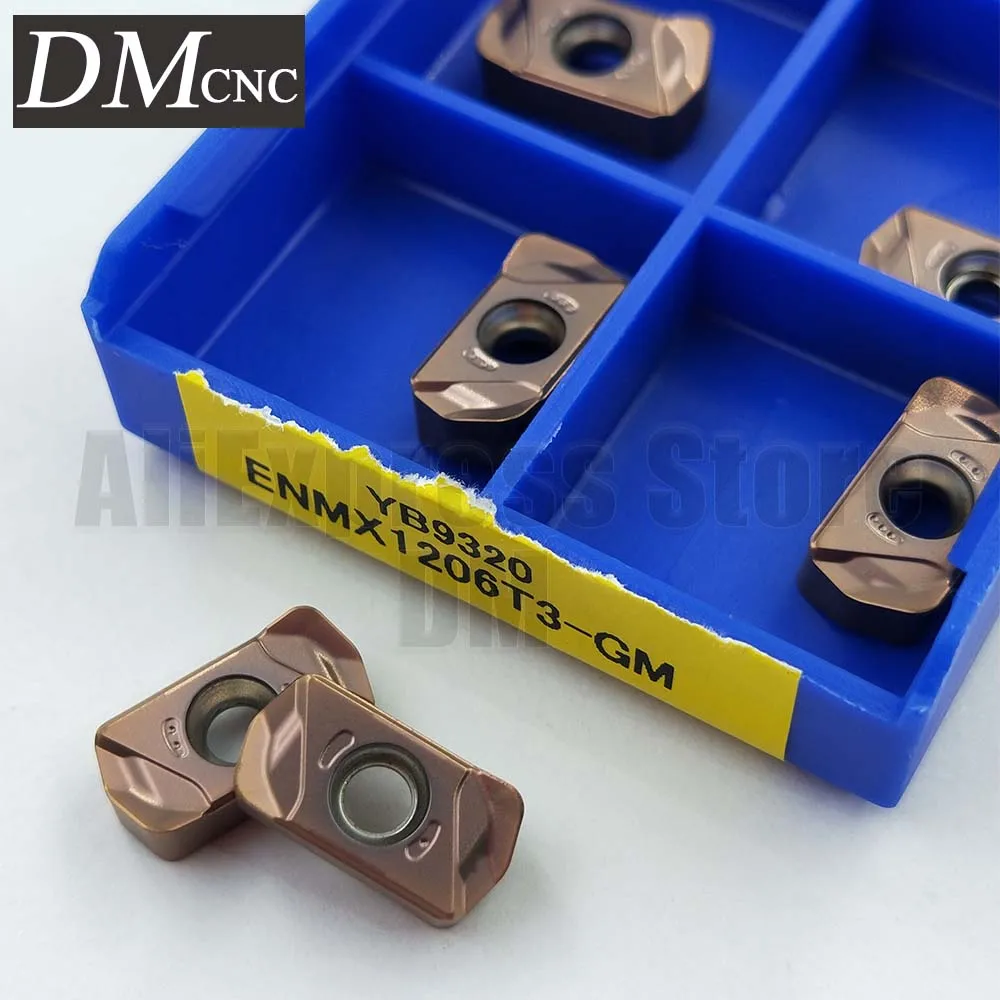 카바이드 밀링 인서트 터닝 공구 10pcs ENMX1206T3 GM YB9320 ENMX1206T3 GM YB9320 ENMX ...