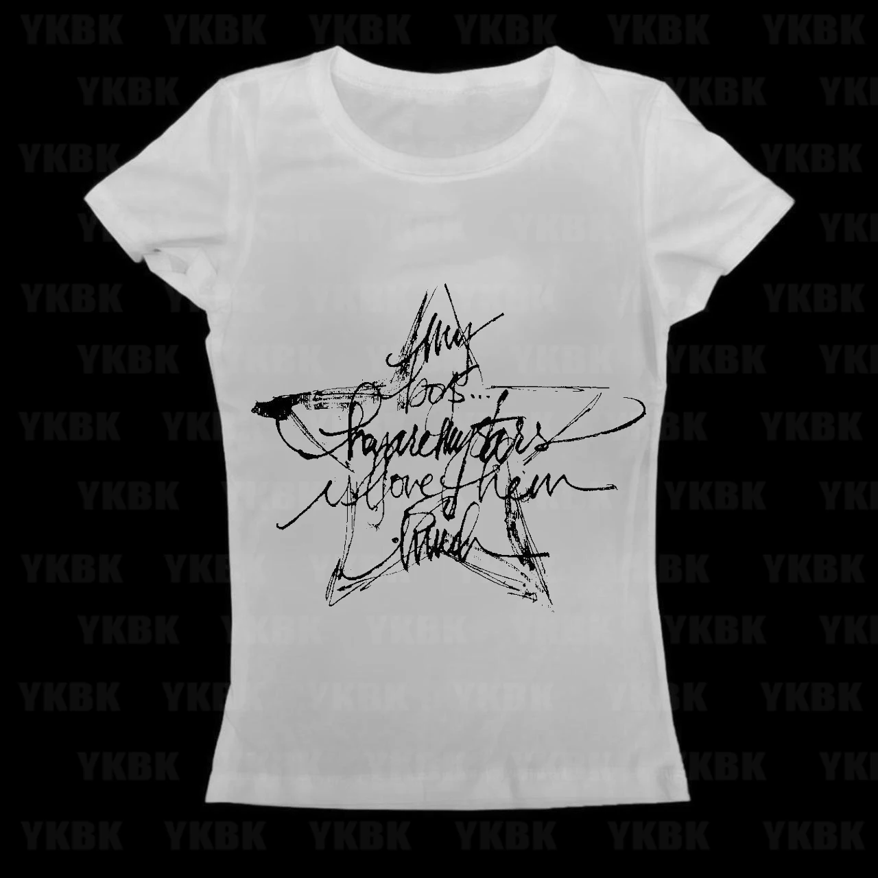 Camiseta Coreana de Manga Corta Estilo Años 2000, Diseño Retro Simple ...