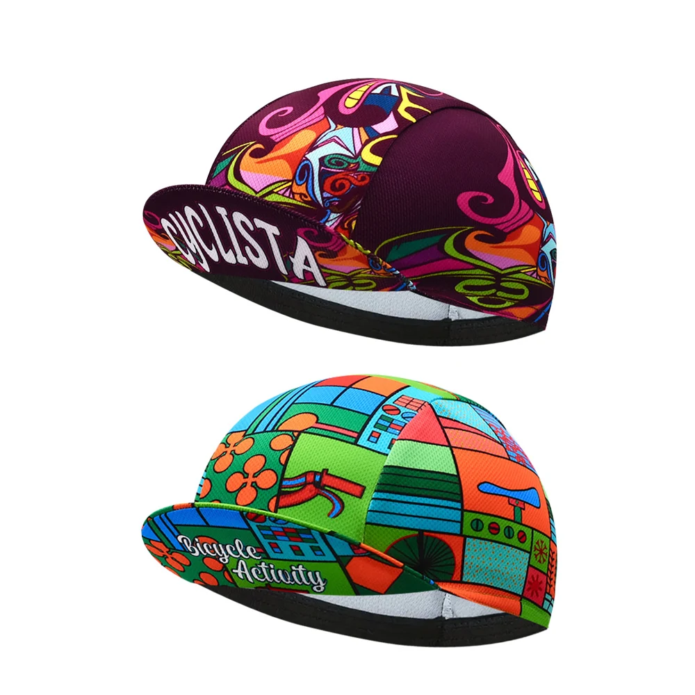 2-Styles-Cyclista-Flowers-New-CLassical-Cycling-Caps-Breathable-Unisex ...