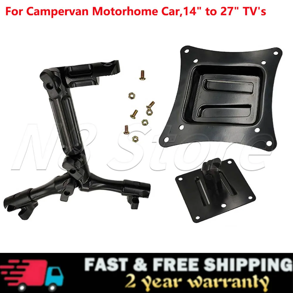 TV-Headrest-Mounting-Bracket-Fit-For-Campervan-Motorhome-Car-14-to-27 ...