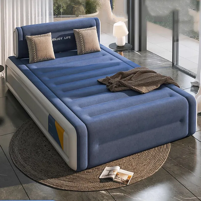 Cama-inflable-doble-tama-o-King-para-sala-de-estar-marco-de-Cama-barato ...