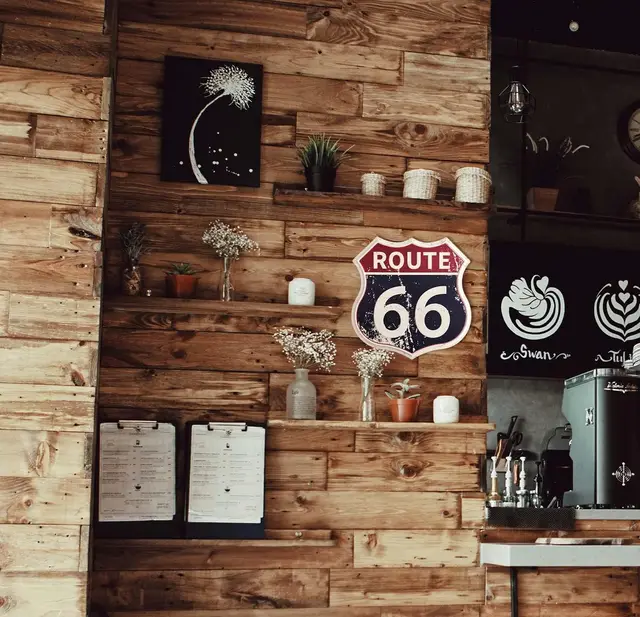 Route 66 Signs Vintage Road Signs Room Decor High Way Metal Tin Sign ...