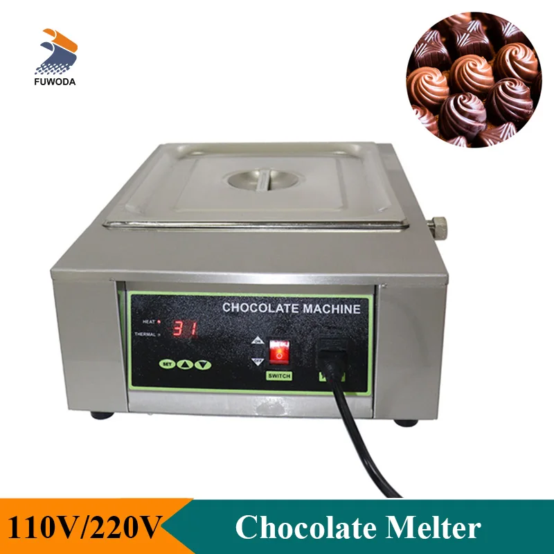 Commercial Stainless Steel Chocolate Melter Tempering Machine Digital ...