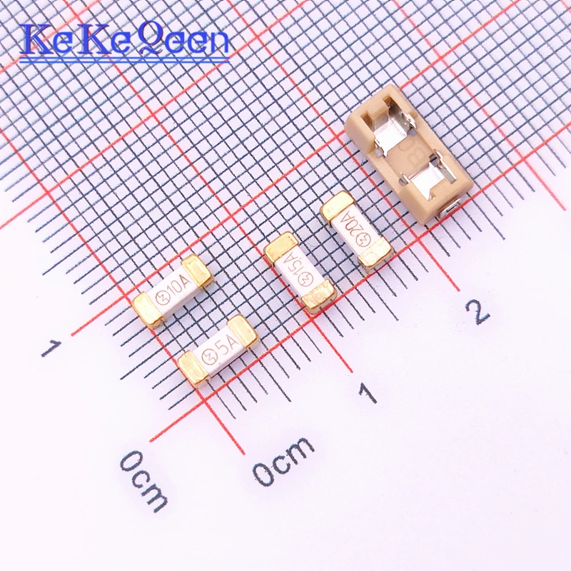 10-50PCS 1808/2410 Fuse Chip Very Fast Acting 100mA 315mA 500mA 1A 2A ...