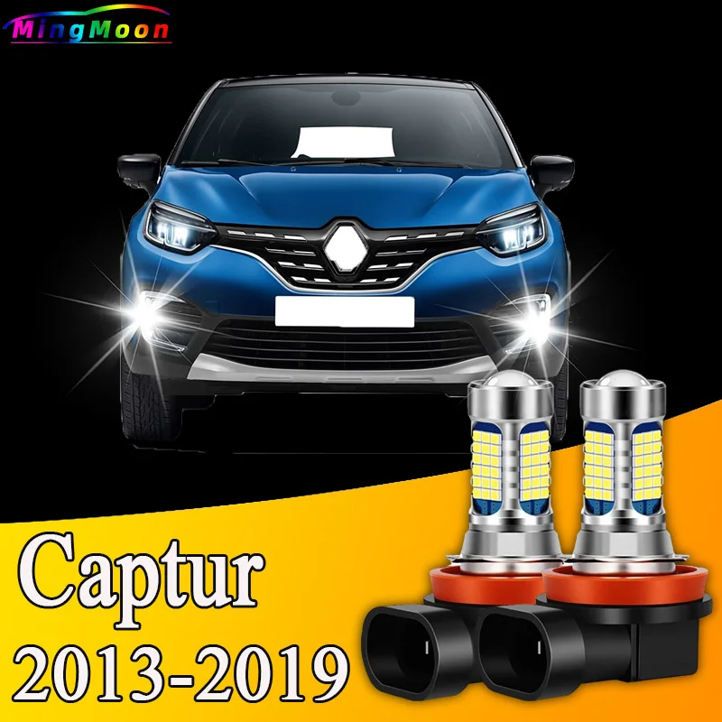 2pcs Front Fog Light Accessories 81LED Bulb Lamp For Renault Captur I ...