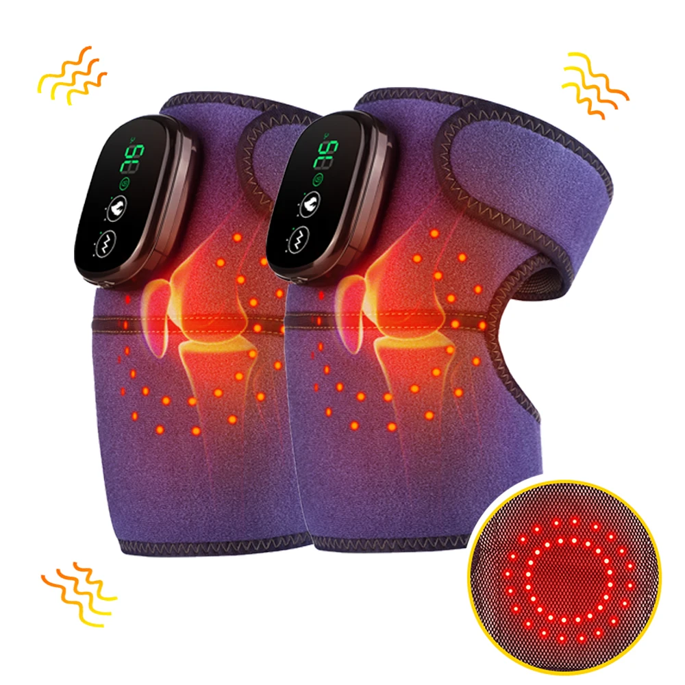 Wireless-Red-Light-Knee-Pad-Infrared-Heating-Physiotherapy-Knee-Joint ...