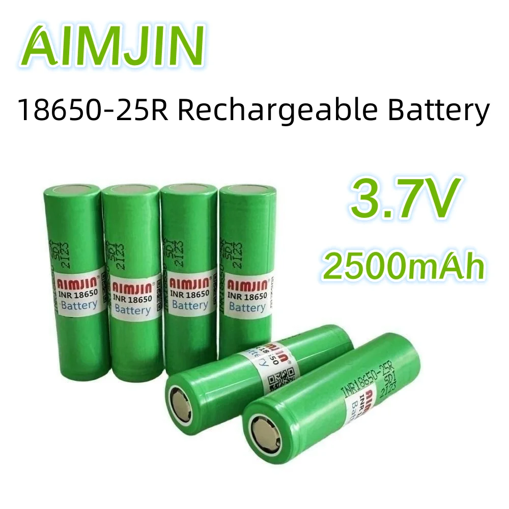 Batterie-aste-au-lithium-ion-de-INR18650-25R-3-7V-2500mAh-pour-le ...