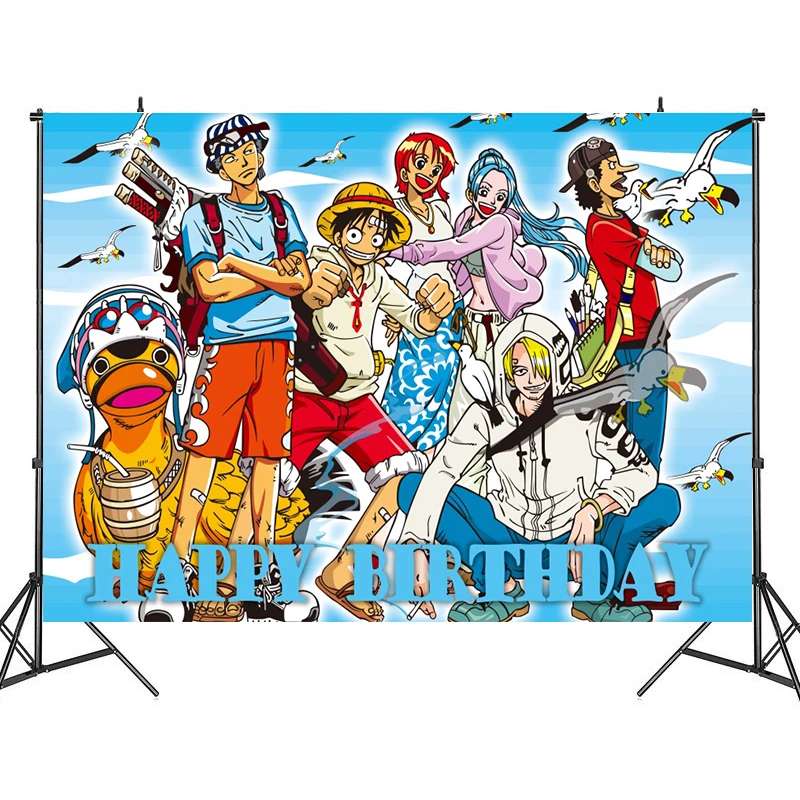 One Piece Birthday Cake Topper Printable PDF PNG Vectorency, 46% OFF