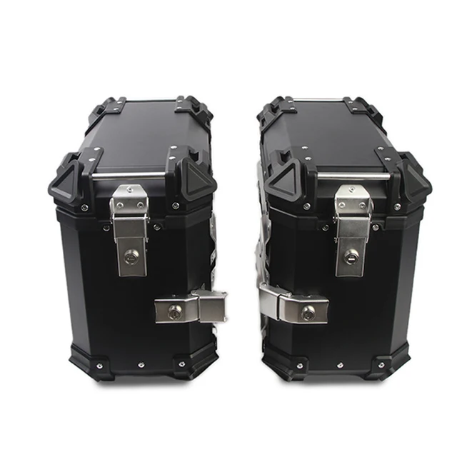 Tail Case Trunk Pack Storage 38L Motorcycle Aluminum Top Case Tail Box ...