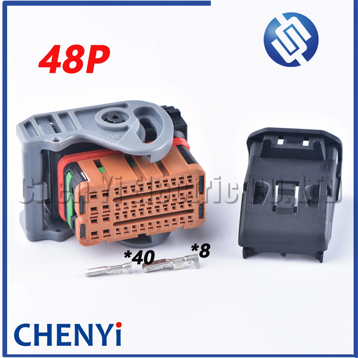 48-Pin-way-Engine-computer-board-plug-ECU-connector-With-Terminals-For ...