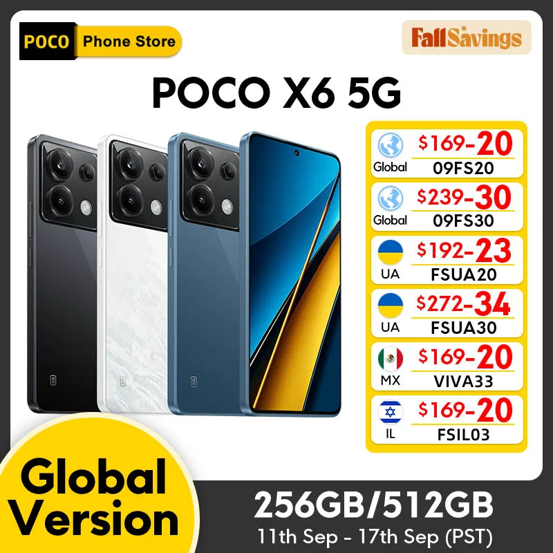 POCO-X6-5G-Global-Version-Smartphone-Snapdragon-7s-Gen-2-120Hz-Flow ...