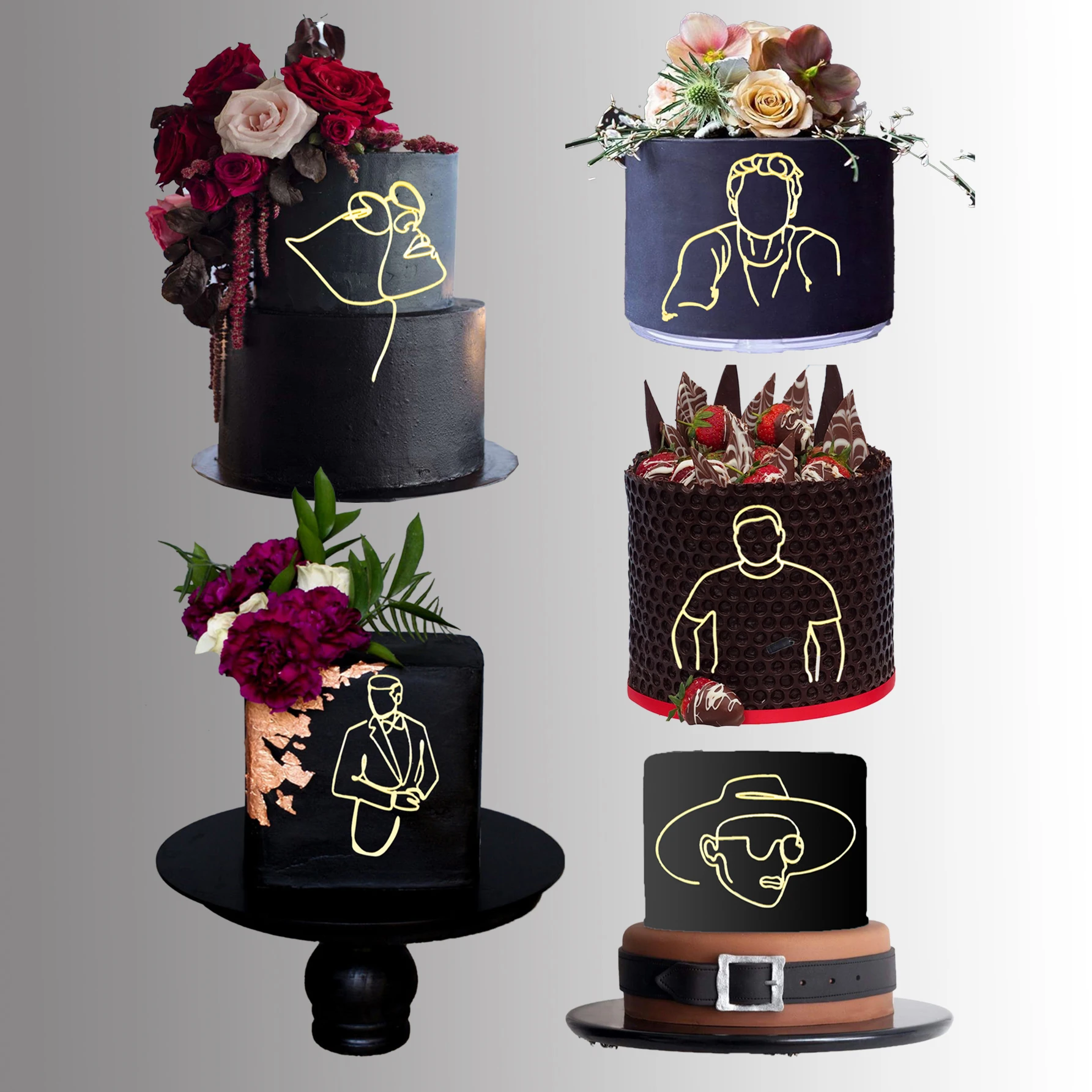 Happy Birthday Masculine Cake