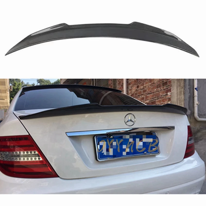 For-PSM-Style-Car-Rear-Trunk-Lid-Spoiler-Wing-Fit-for-Mercedes-Benz-C ...