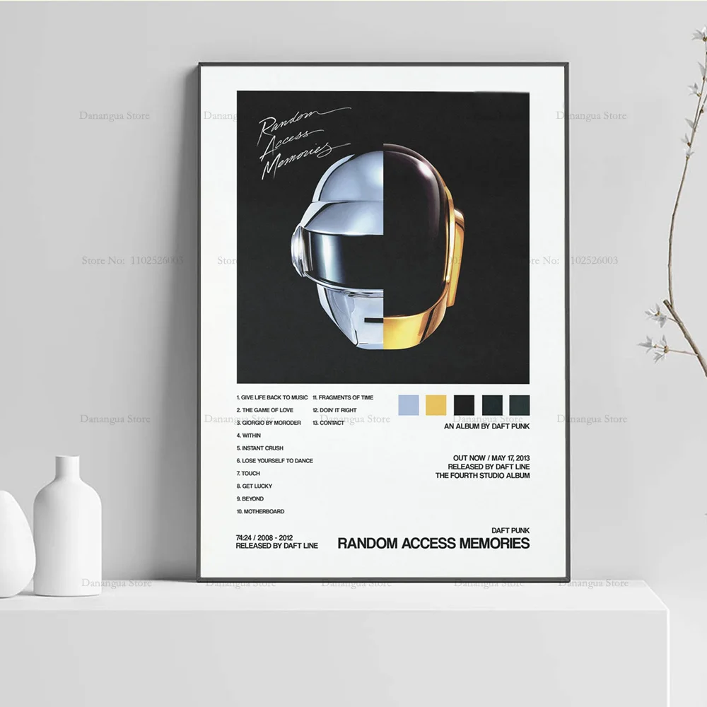 Daft Punk Random Access Memories Album Cover