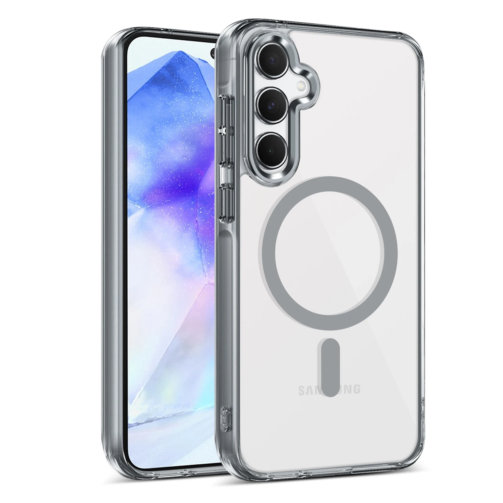 Shockproof-Wireless-Charging-Magnetic-Case-For-Samsung-Galaxy-A55-A35-S24-Ultra-S23-Slim-Magsafe ...