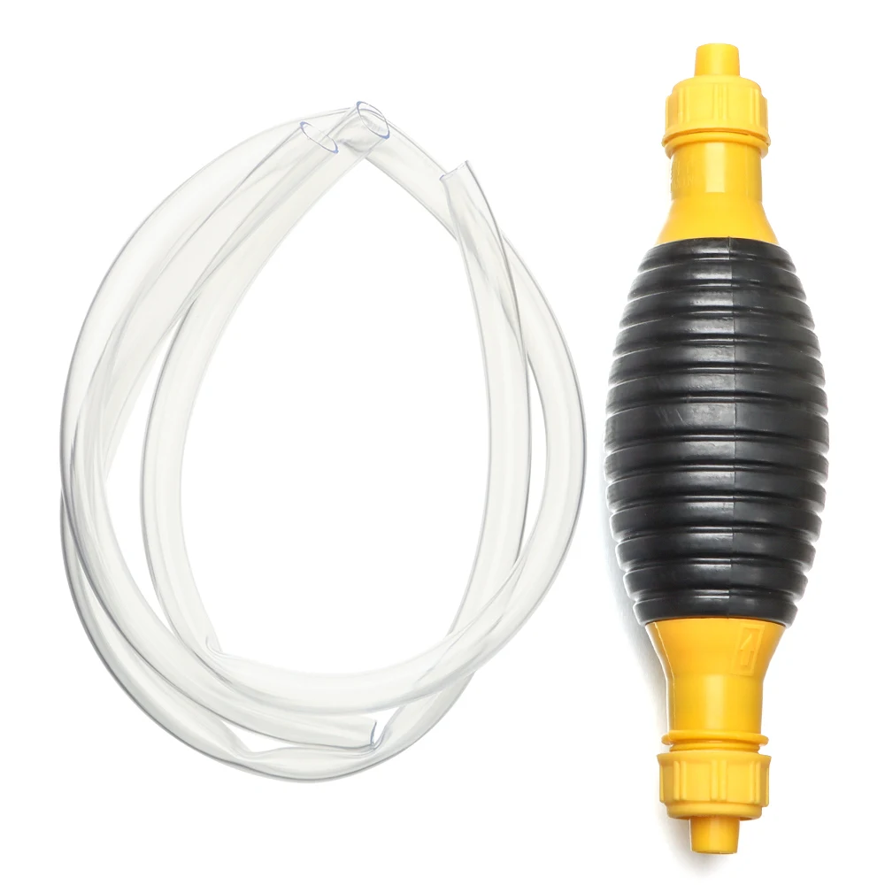 Hand Gas Oil Pump Petrol Diesel Transfer Tools Universal Siphon Pump ...
