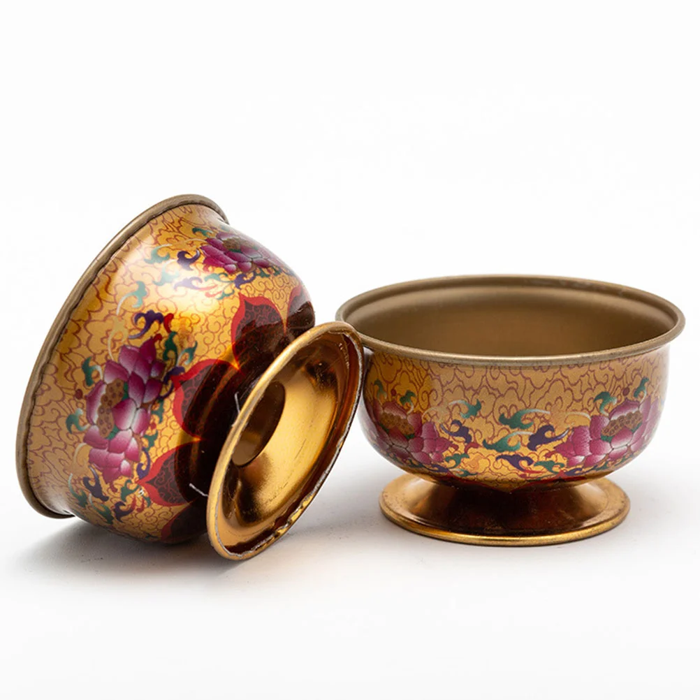 7-Pcs-Desk-Topper-Altar-Tibetan-Supplies-Water-Container-Yoga-Decor ...