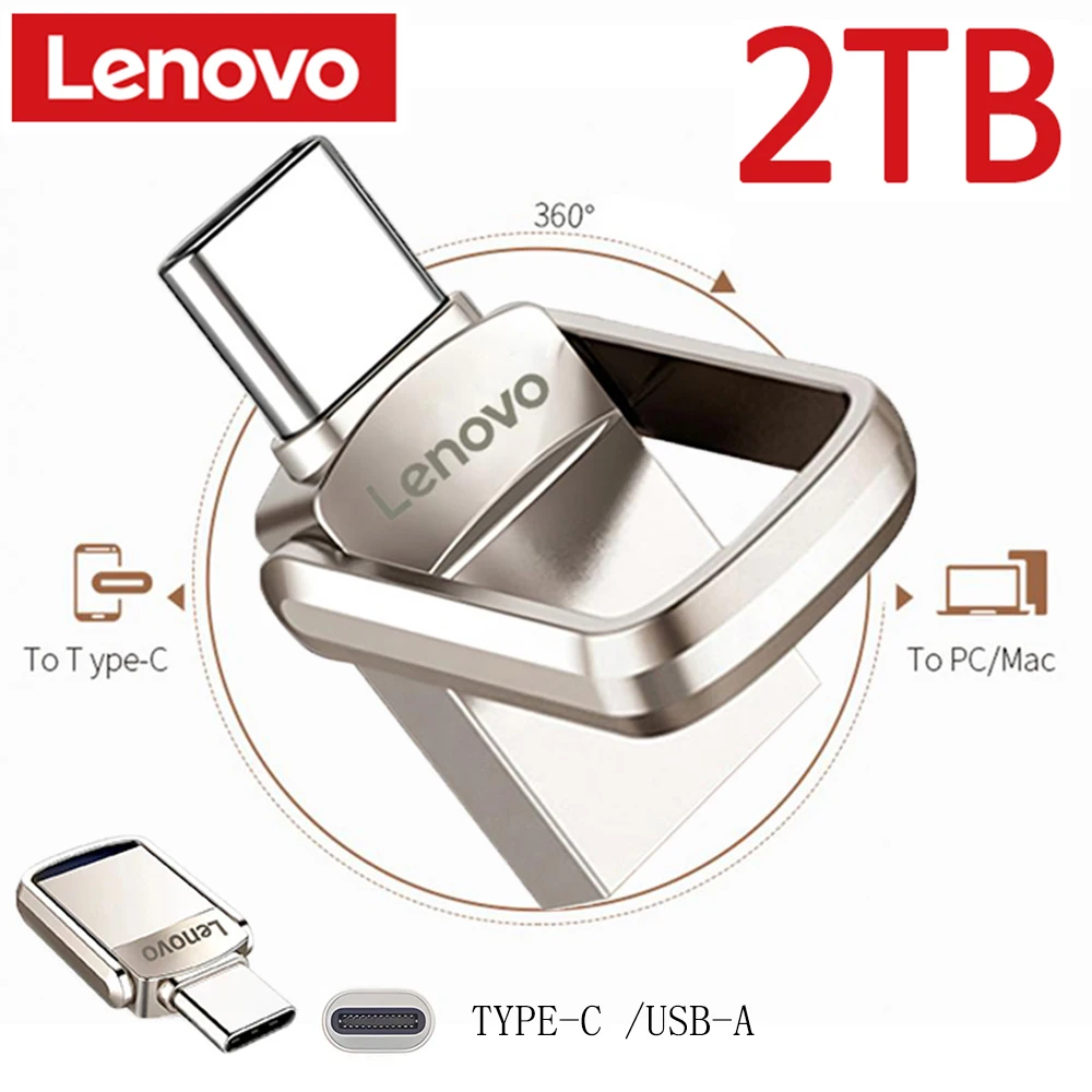 Lenovo-Unidades-Flash-USB-Imperme-veis-Unidade-de-Mem-ria-Port-til-USB ...