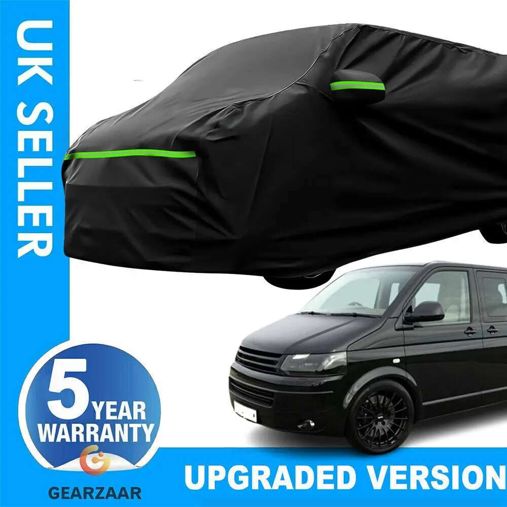 Heavy Duty Full Car Cover Protector Waterproof For VW Transporter Van ...