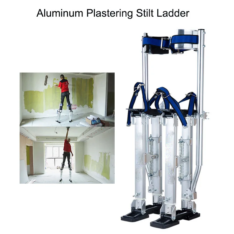 24-40-Adjustable-Professional-Mobile-Aluminum-Plastering-Ladder ...