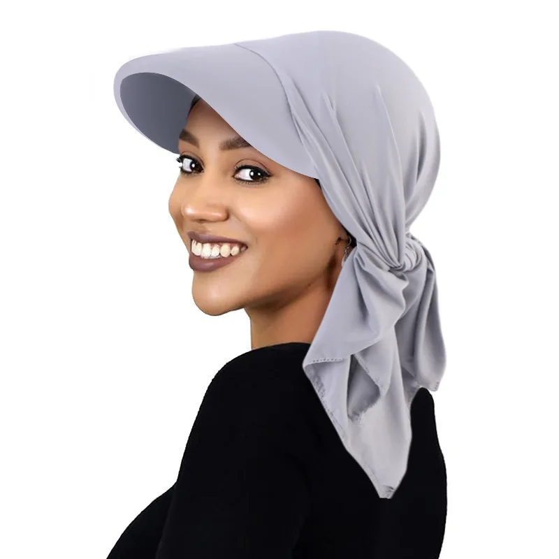 New Women's headband Cap Sun hat pirate Hat Summer Baseball Hat Muslim ...