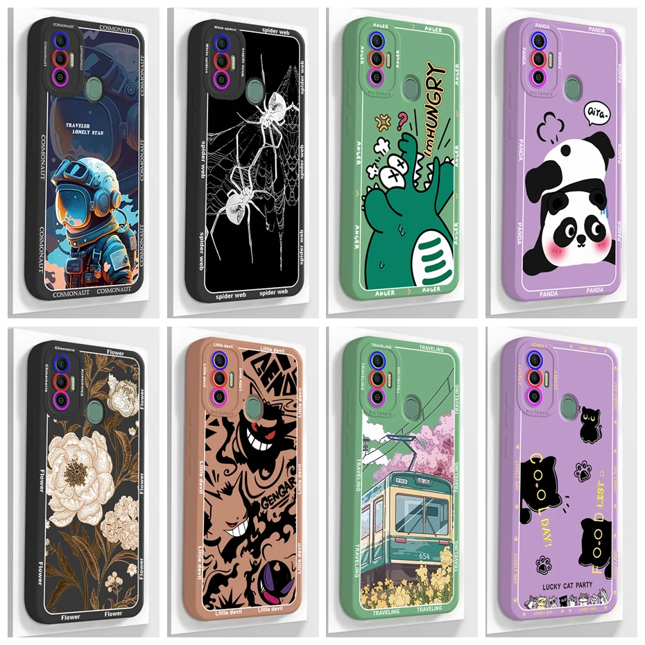 For-Tecno-Spark-7-Case-for-Tecno-Spark-7-Pro-7P-Spark7-Phone-Cover-Cute ...