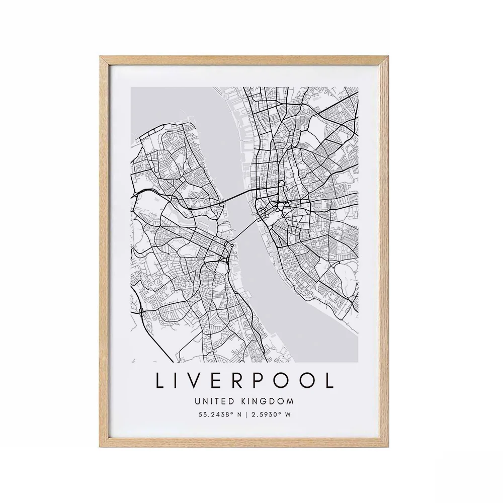 Liverpool-Map-Poster-CUSTOM-City-Map-Print-Minimalistic-Wall-Art-Canvas ...
