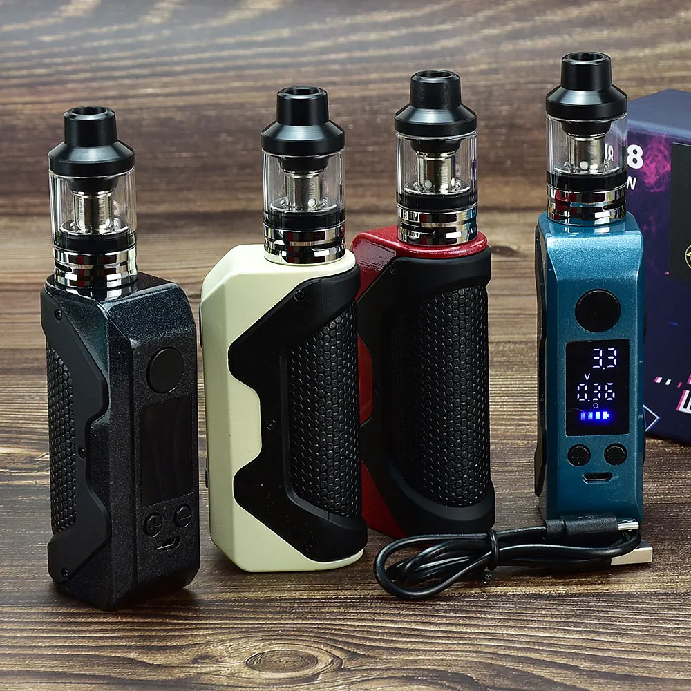 120W Box Mod Kit OLED Screen Electronic Cigarette Vaporizer Pen 2200mah ...