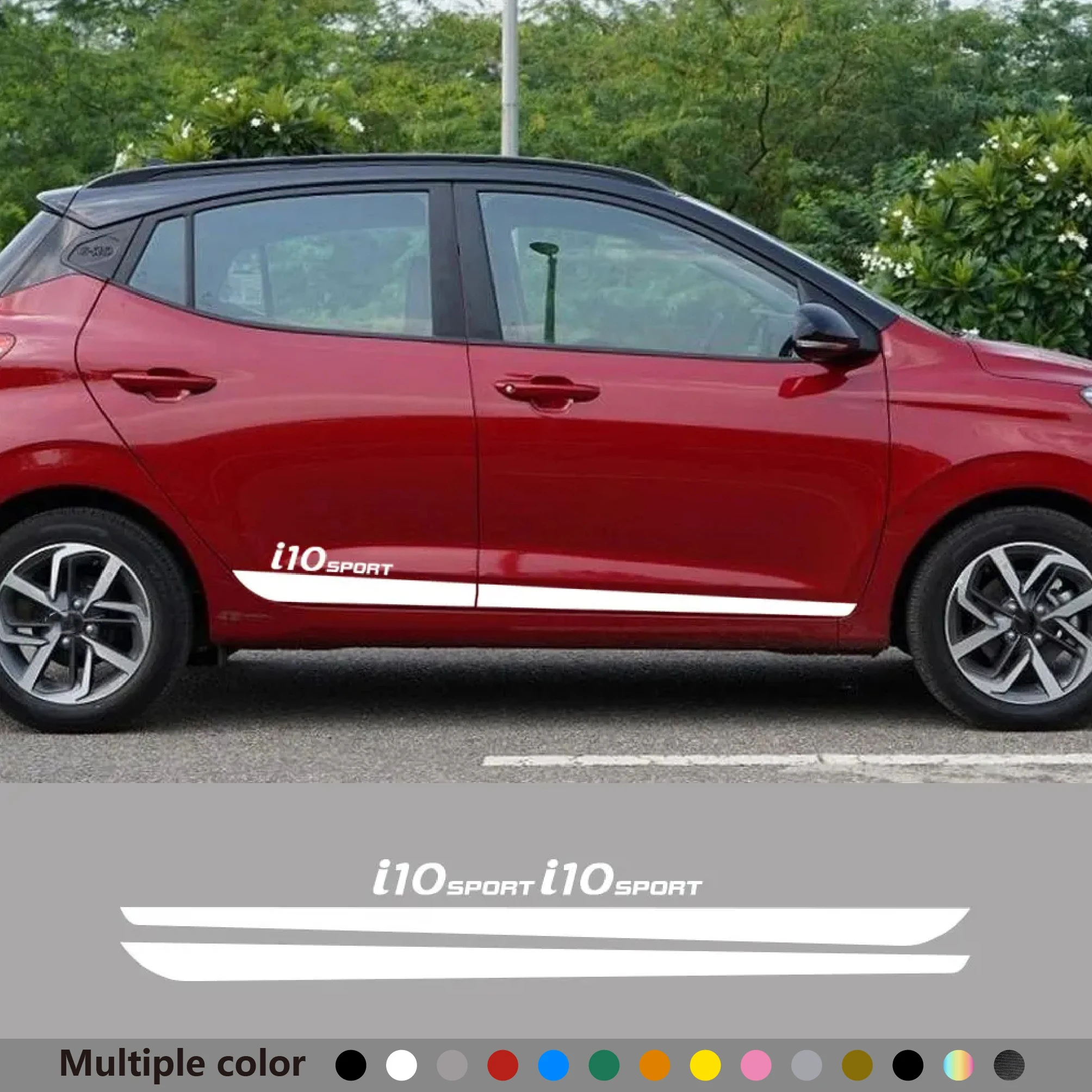 4PCS-Car-Side-Body-Waist-Line-Stickers-For-Hyundai-Grand-I10-Alcazar ...