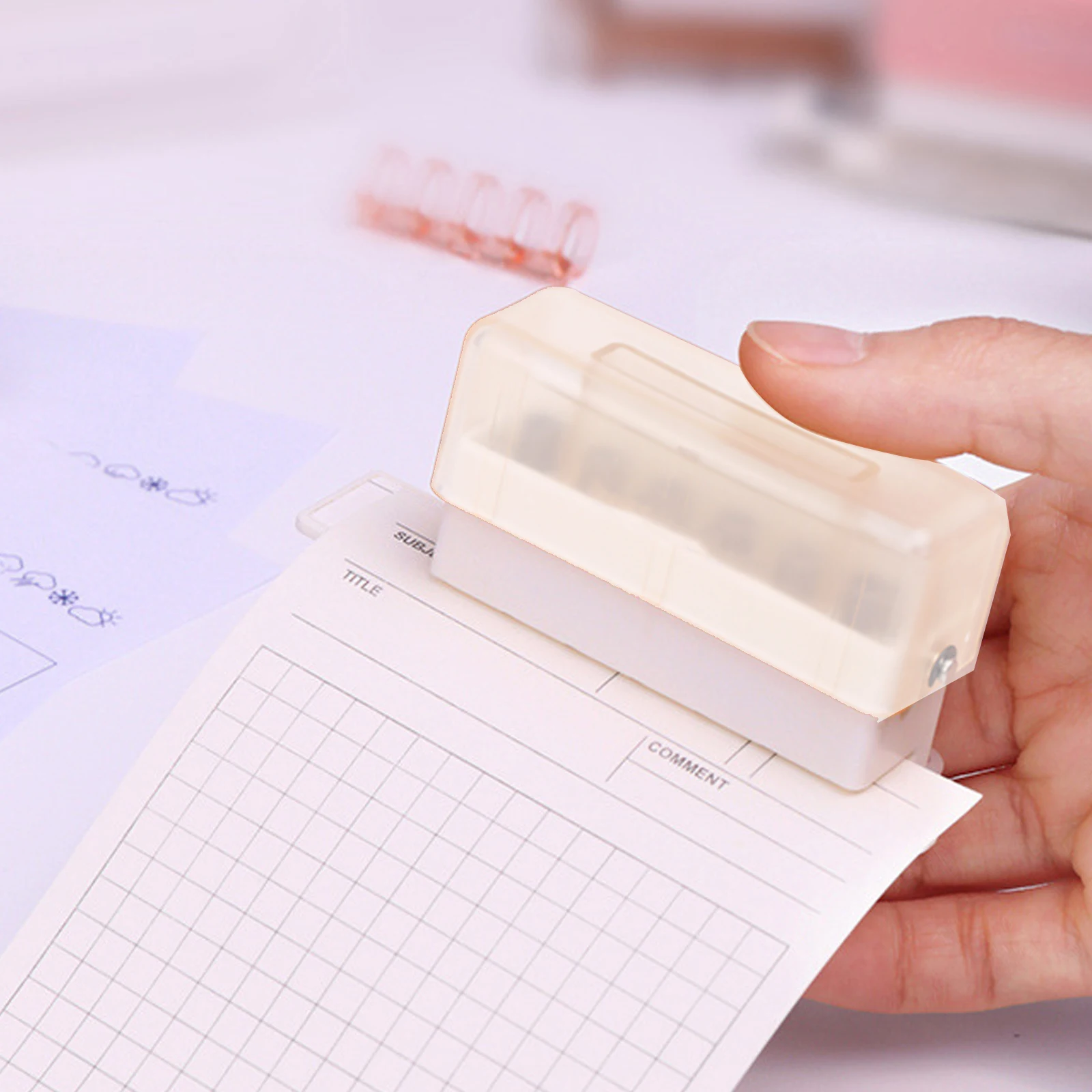 Mini-6-Hole-Paper-Punch-Handheld-Metal-Hole-Puncher-Capacity-2-Sheets ...