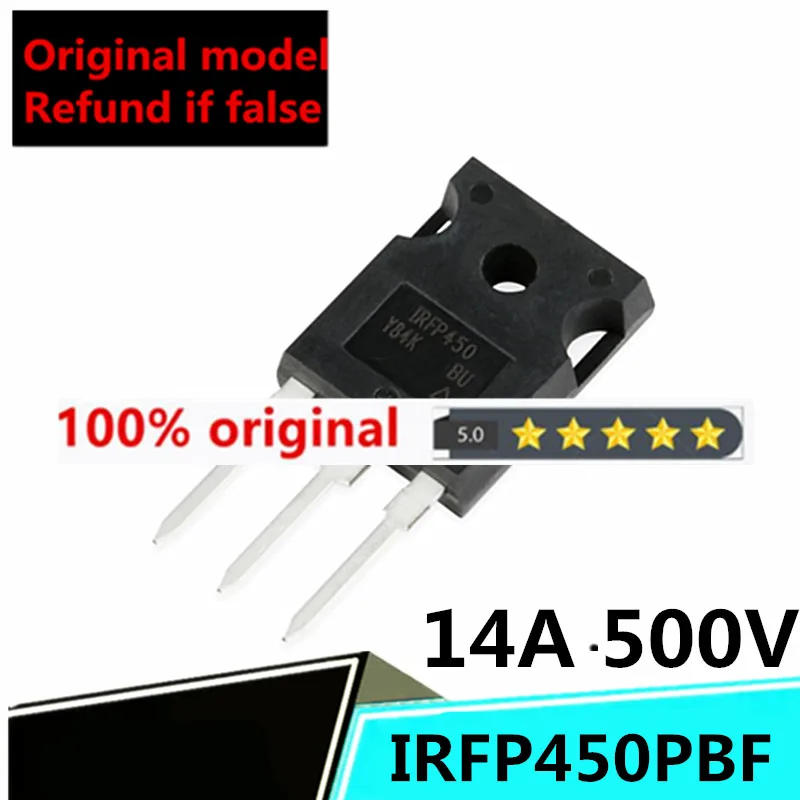 brand 1PCS original genuine IRFP450PBF IRFP450 TO 247 N channel 500V ...