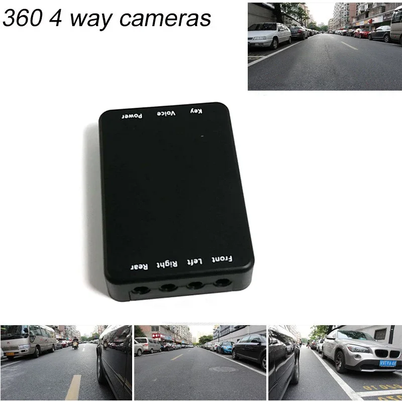 360-View-Car-Camera-Control-Box-4-Way-Cameras-Switch-System-for-Rear ...