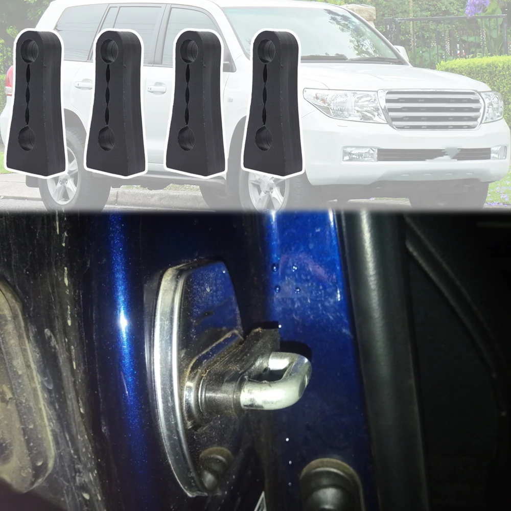 Car Sound Deadener Damper Door Lock Buffer Deadening Damping For Toyota ...