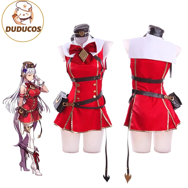 IN STOCK Gold Ship Cosplay Costume Game【S-2XL】DUDU-R Women Halloween ...