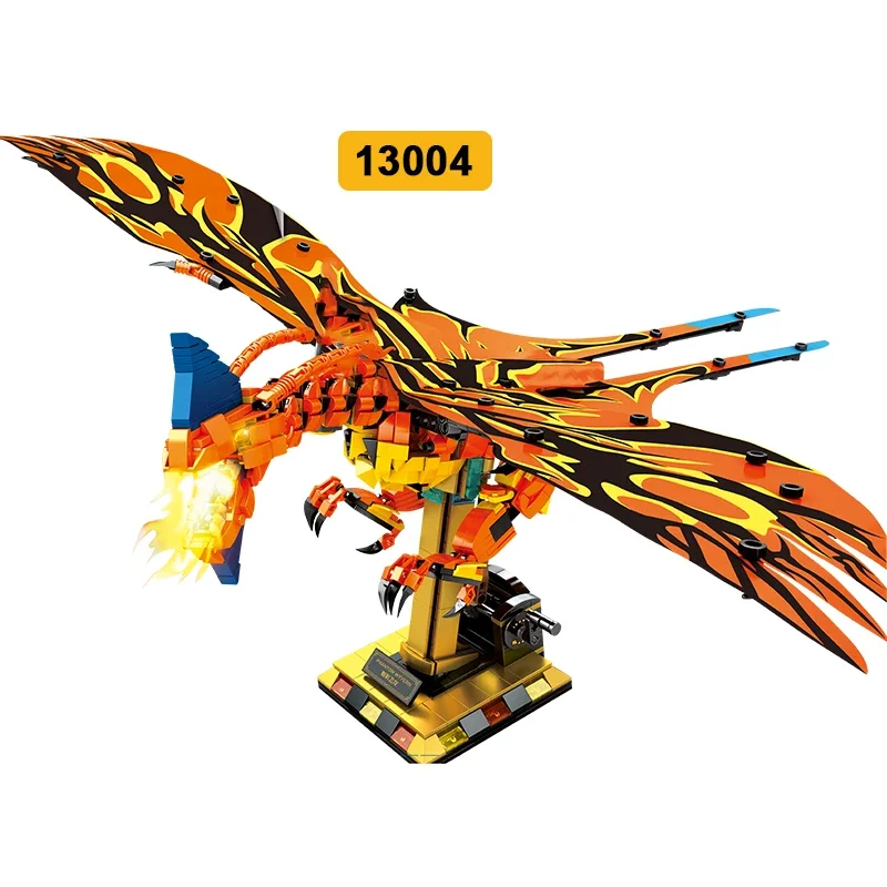 13004-Flying-Dragon-1174PCS-Mini-Puzzle-Assembly-Building-Block-Set-MOC ...