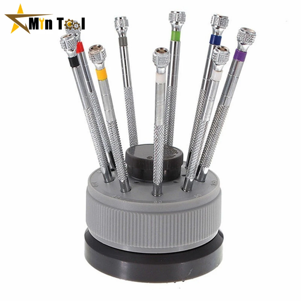 9pcs Precision Screwdriver Set Watch Repair Tool Kit For Watchmaker ...
