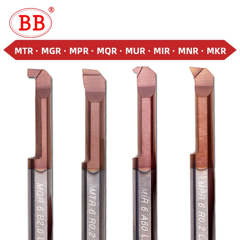 BB MTR MQR MUR MPR MKR MNR MXR Carbide Lathe Boring Cutter Coated Mini ...