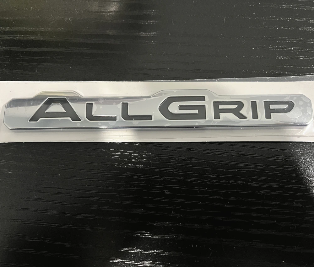 NEW Genuine Suzuki ALL GRIP 4X4 Tailgate BADGE EMBLEM Silver 73851 ...