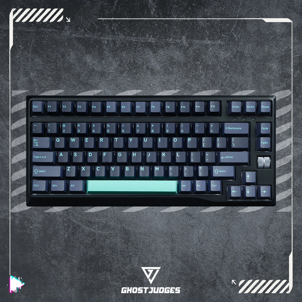 Ghost-Judges-Deep-Ocean-Cherry-PBT-Doubleshot-keycap-for-mx-keyboard-60 ...