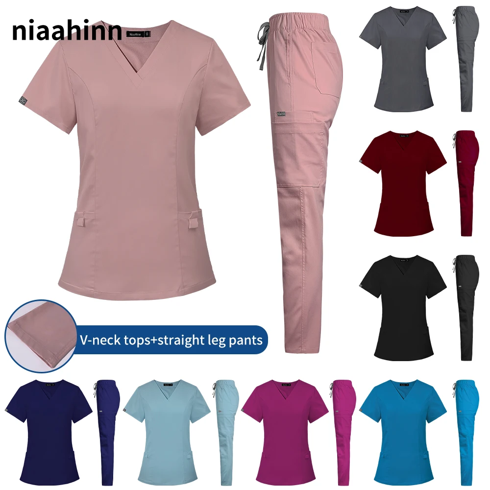 Short-Sleeved-Hospital-Doctor-Uniforms-Spa-Uniforms-Dental-Clinic ...