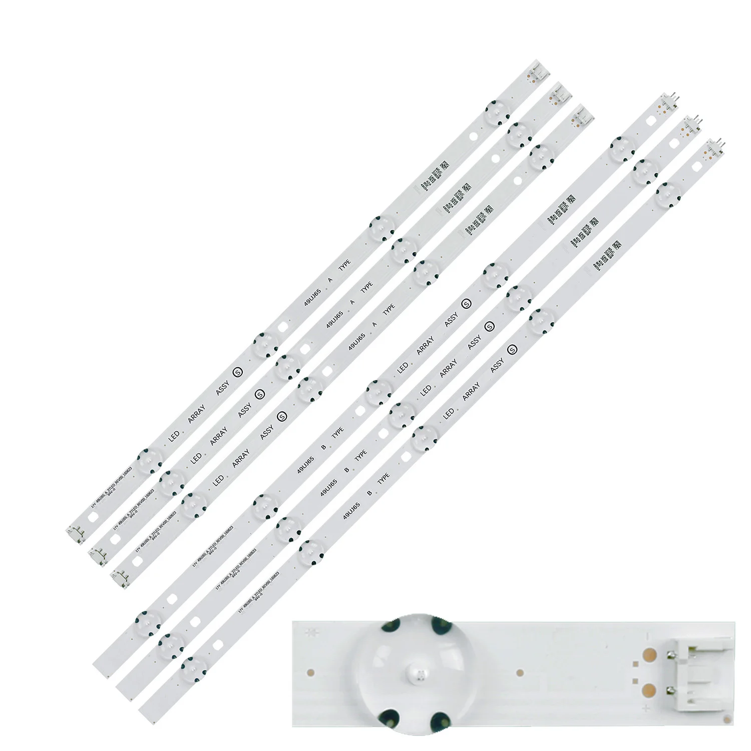 5-10ki-LED-backlight-strip-for-LG-49UJ65-A-B-27LED-49UJ630-49LJ614V ...