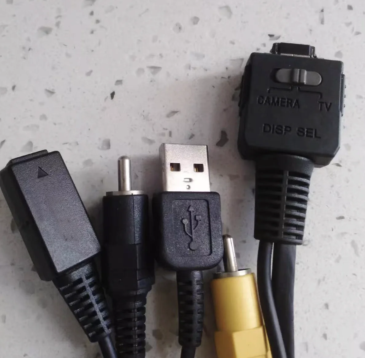 USB A/V Cable For SONY DSC-W50 W55 W80 W90 W100 W300 T10 VMC-MD1 ...