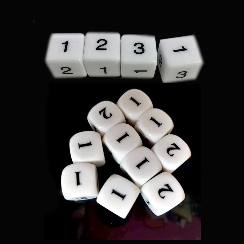 4-pieces-Number-1-2-3-1-2-3-D6-round-right-angle-Acrylic-White-Dice.jpg