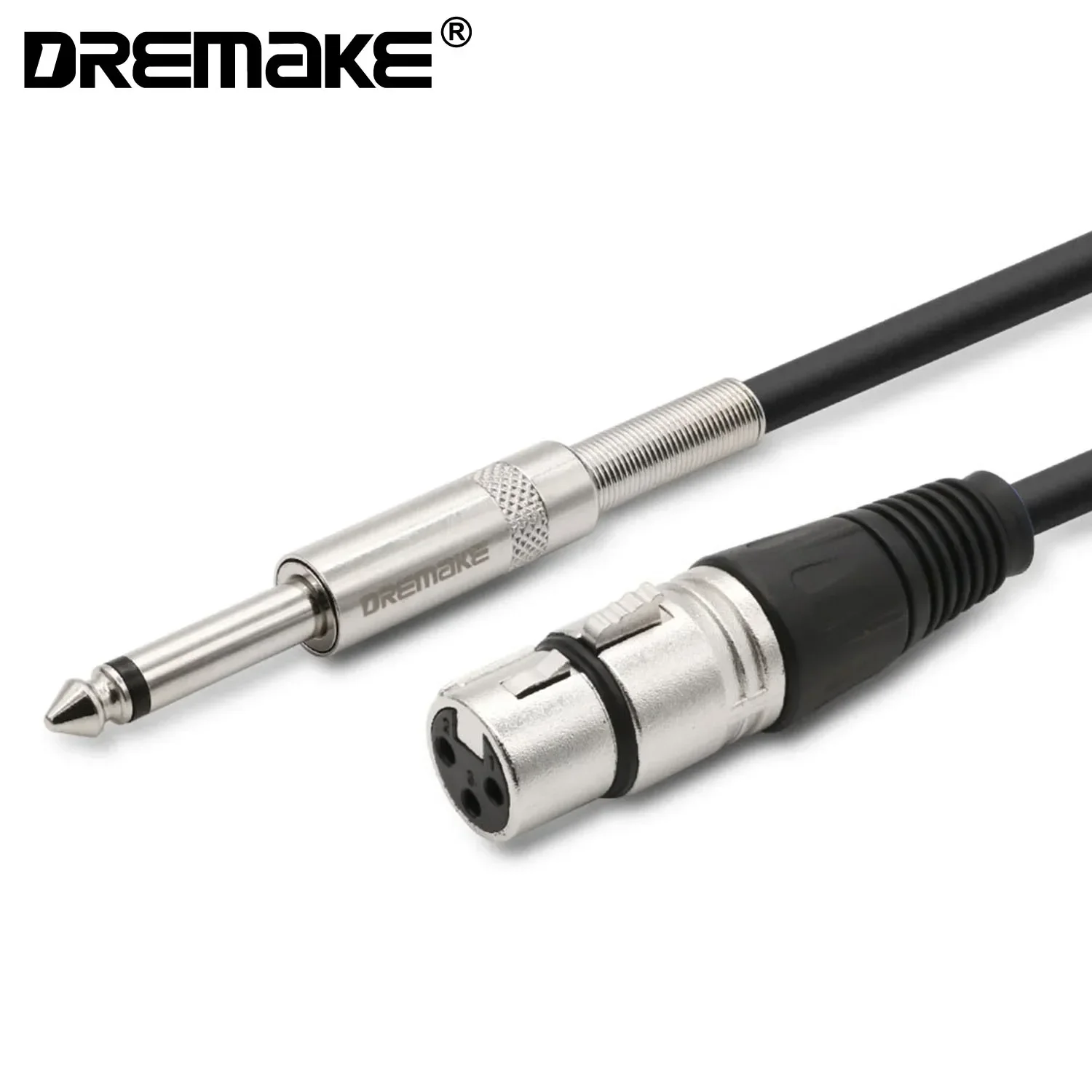 Professional-Mic-Cable-6-35mm-1-4-Male-Mono-Jack-to-3-Pin-XLR ...